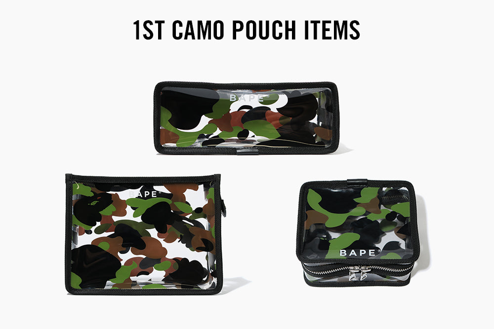 1ST CAMO POUCH ITEMS | bape.com